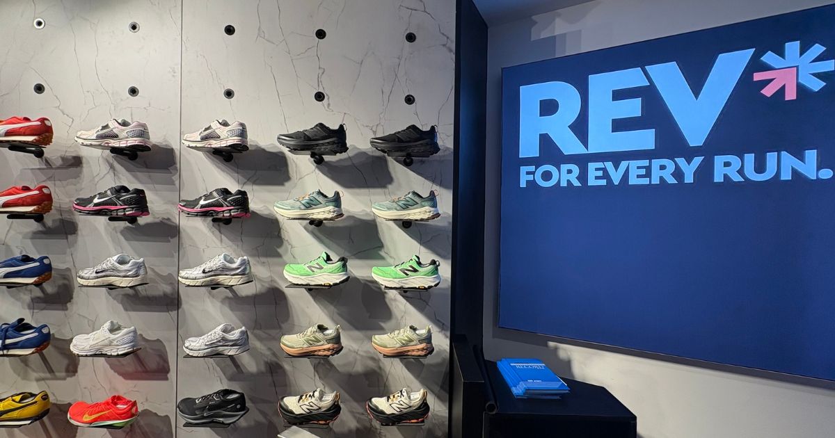 Running essentials hub REV is now open in Alabang Town Center. Here's ...