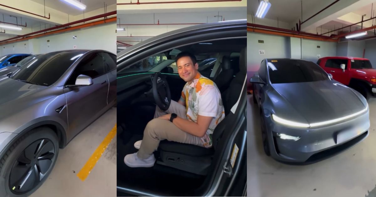 Sam Milby gets himself a Tesla for his birthday: 'I'm content ...