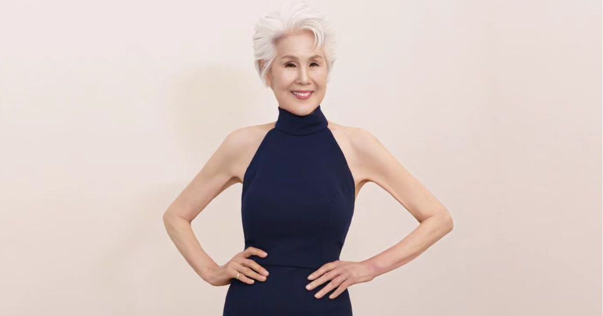This 81-year-old model becomes the oldest Miss Universe Korea ...