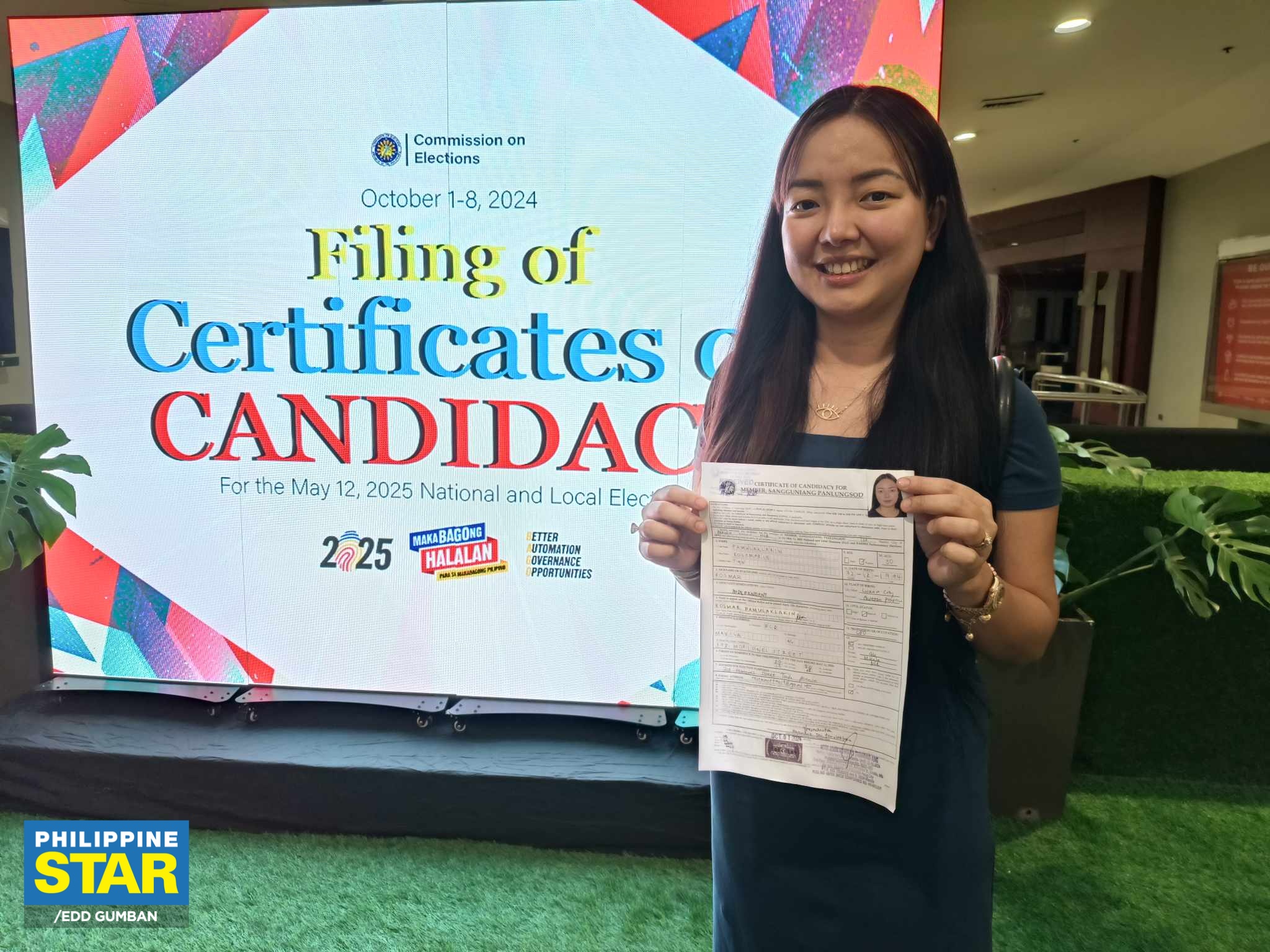 COC filing begins: Celebrities, personalities, and re-electionists who ...