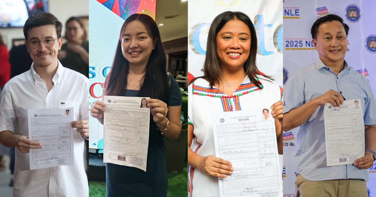 COC filing begins: Celebrities, personalities, and re-electionists who ...