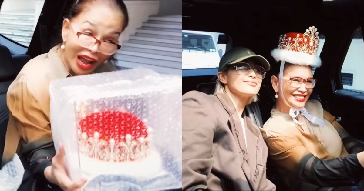 Michelle Dee gifts mom Melanie Marquez a replica of her Miss ...