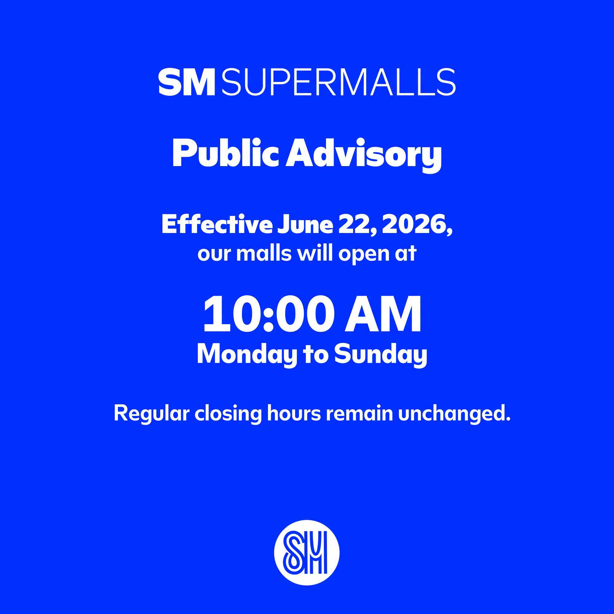 LIST: Malls resume regular operating hours after energy crisis in March ...