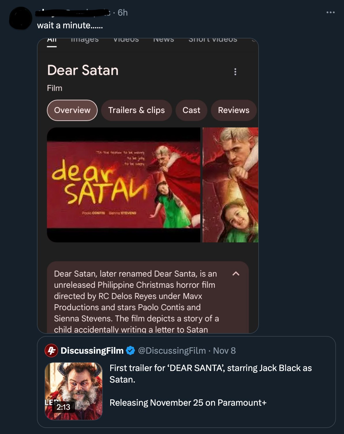 Jack Black's new film appears to have similar premise to Paolo Contis ...