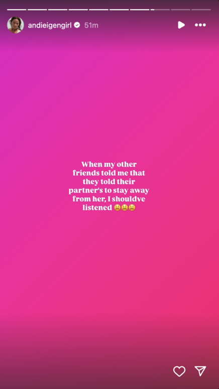 Andi Eigenmann says Philmar Alipayo 'never cheated' on her with female ...