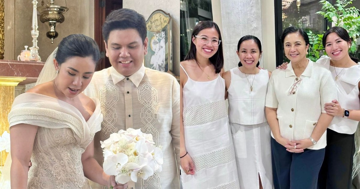 Leni Robredo's daughter Aika gets married, honors late father with gown ...