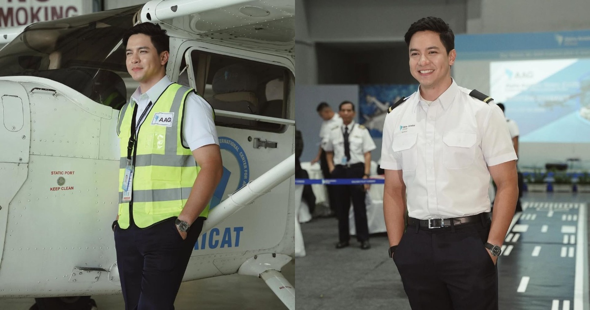LOOK: Alden Richards officially starts pilot school • PhilSTAR Life