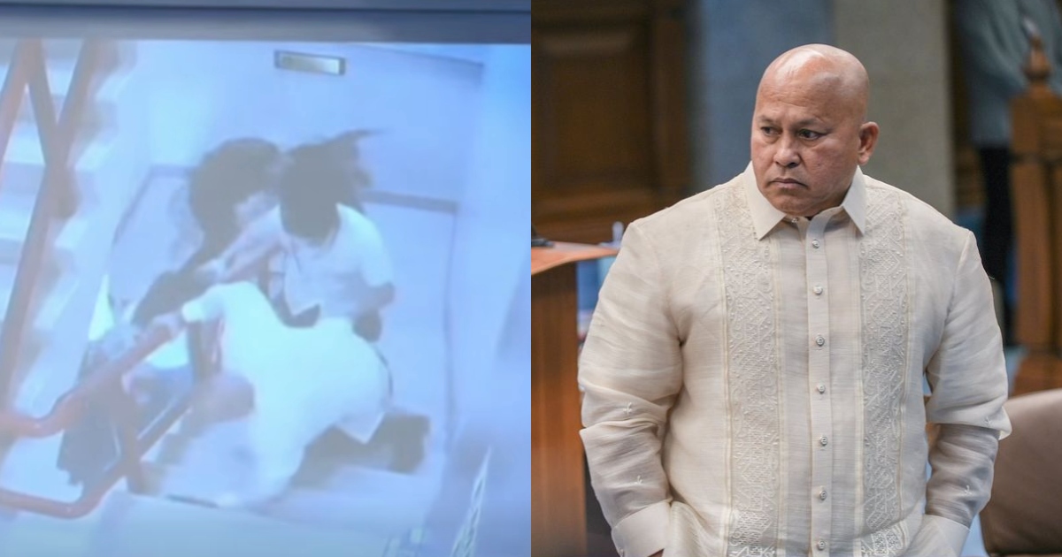 CCTV footage of Bato dela Rosa fleeing from NBI makes international ...
