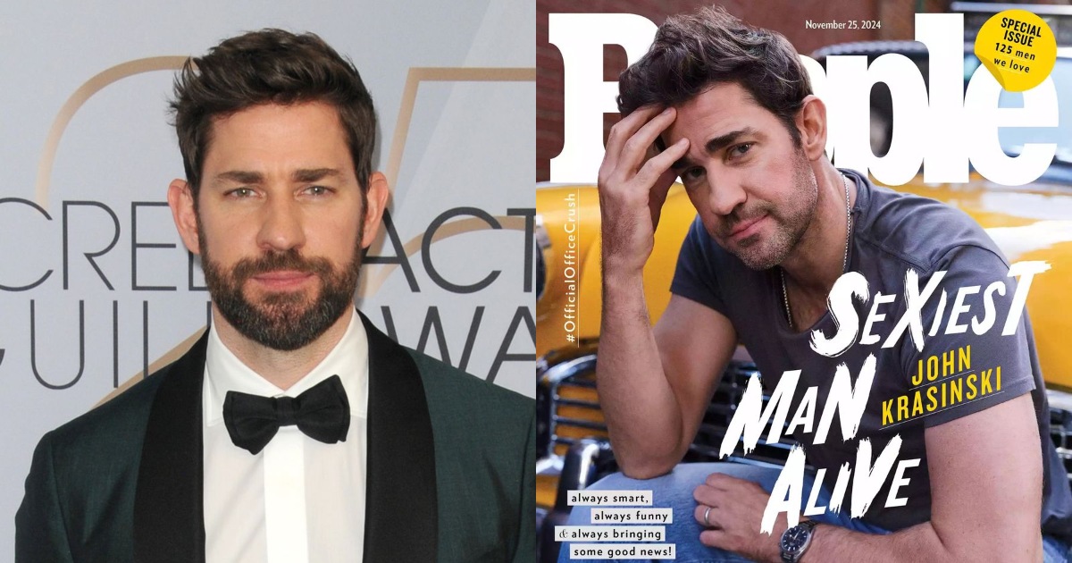 John Krasinski named People magazine's Sexiest Man Alive 2024 ...