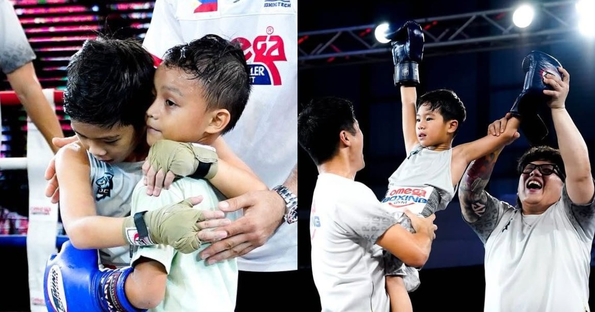 Kaye Abad’s son wins first boxing match at 8 years old • PhilSTAR Life