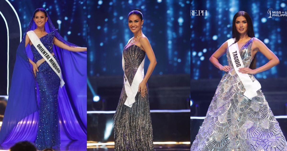 The best evening gown moments at the MUPH 2025 preliminaries according ...
