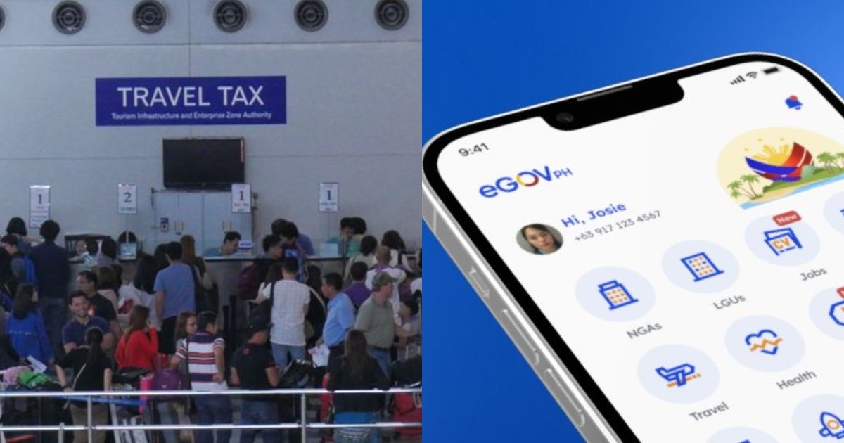 Here's how to settle your travel tax via the eGovPH app • PhilSTAR Life