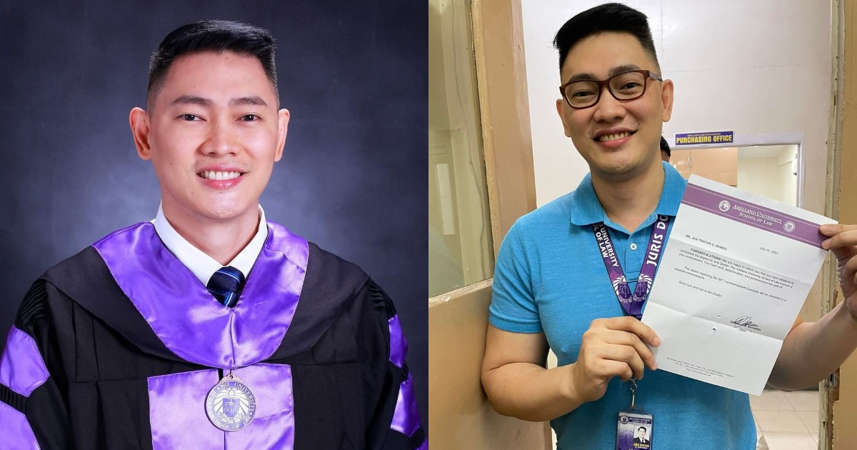 2024 Bar exam passer shares his journey from being a janitor to a ...